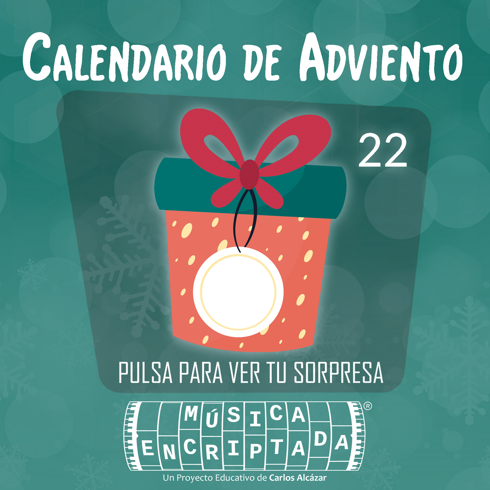Calendario de Adviento 2022 – Música Encriptada