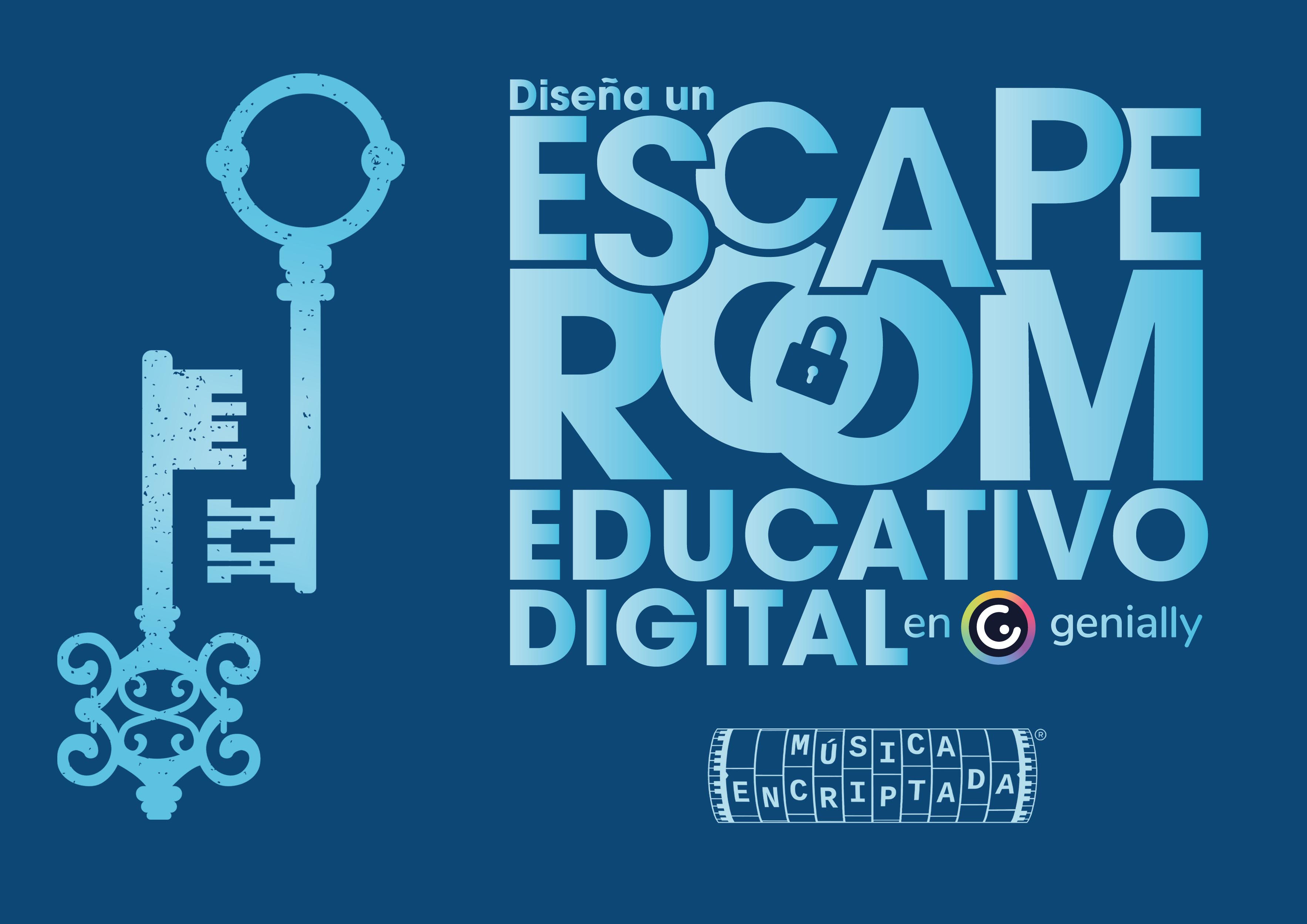 Curso Online «Diseña un ESCAPE ROOM en Genially» – Música Encriptada