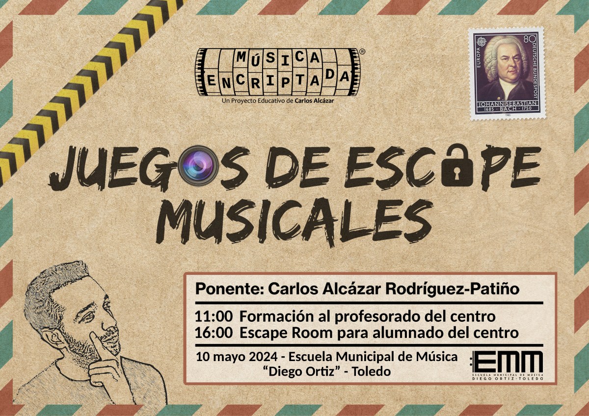 Toledo: «Diseña un Juego de Escape Musical» + «Escape Room Musical ...